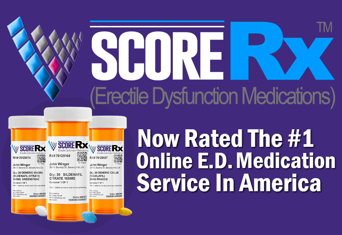 ScoreRx - The #1 Online E.D. Medication Service In America